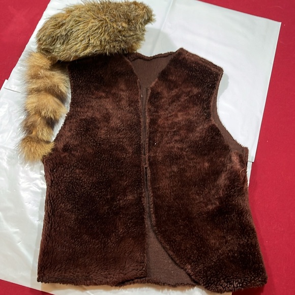 hand made | Costumes | Daniel Boone Hunter Trapper Costume Racoon Tan ...